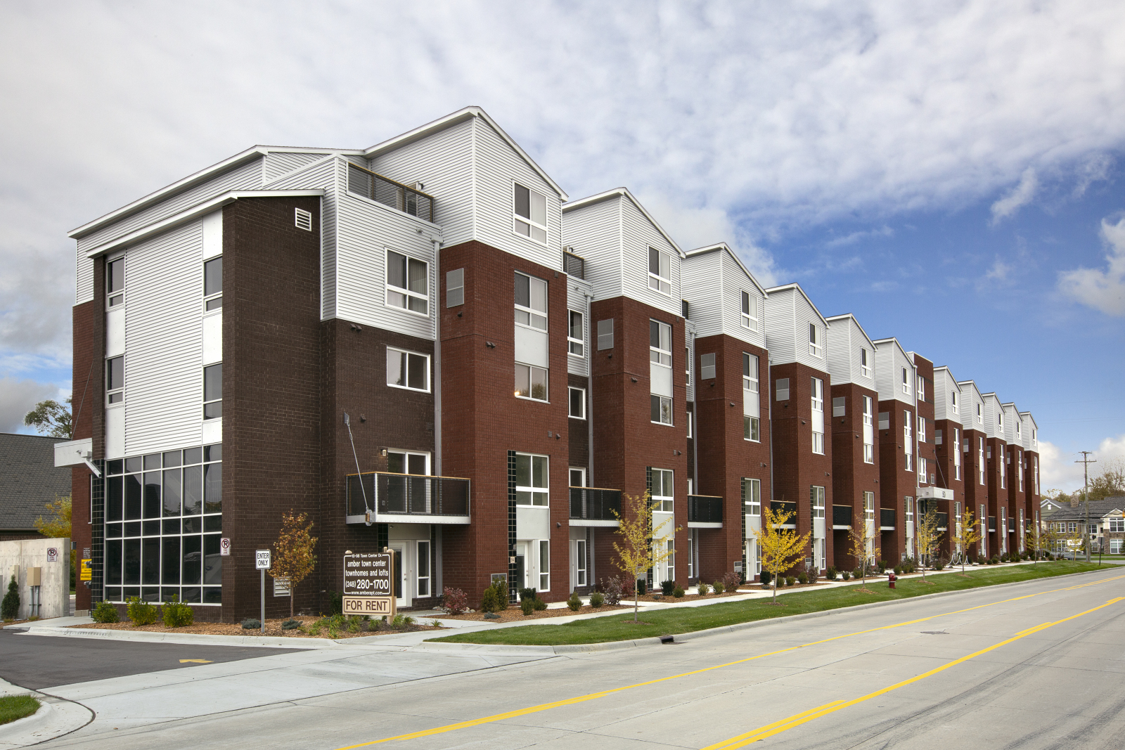 Amber Town Center Townhomes and Lofts Photo Board